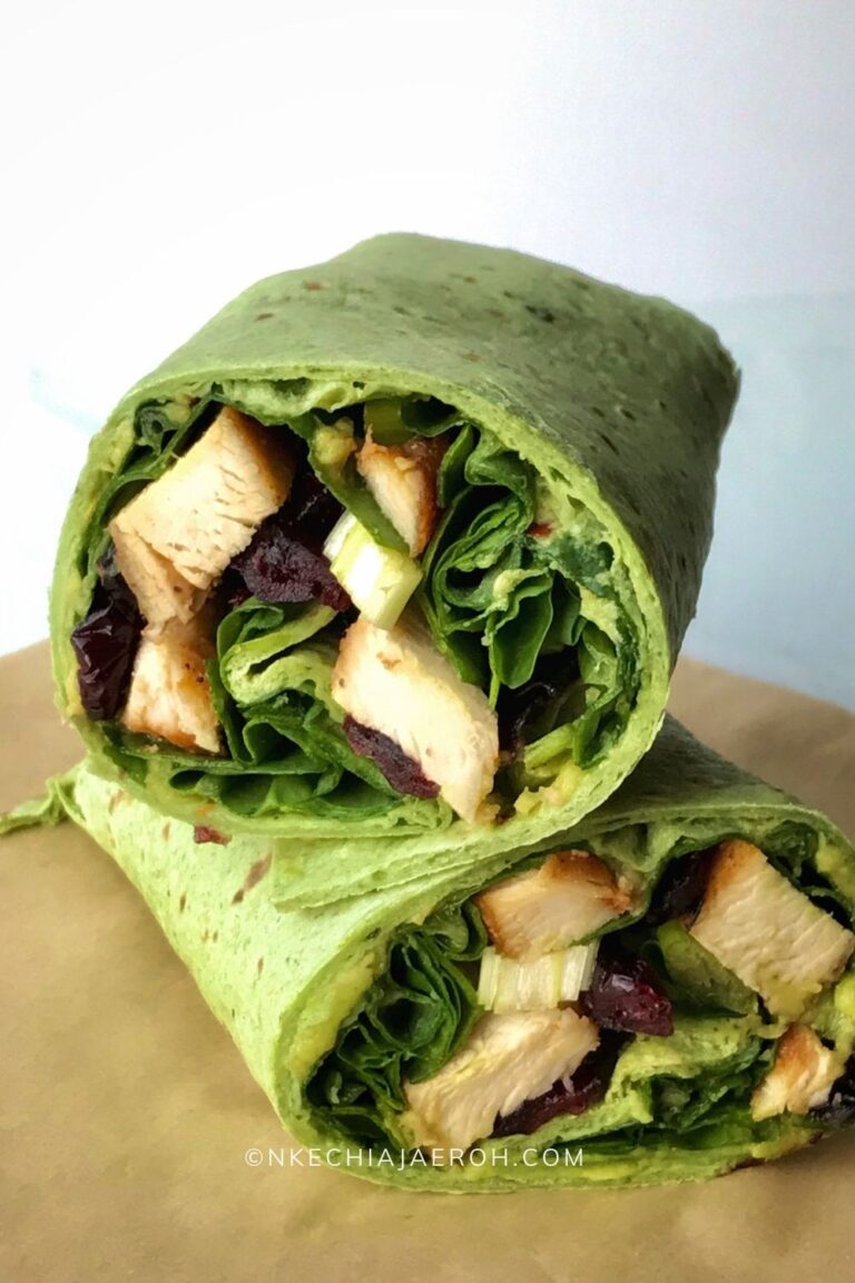 How To Make Mouth-Watering Healthy Taco Wrap - Nkechi Ajaeroh