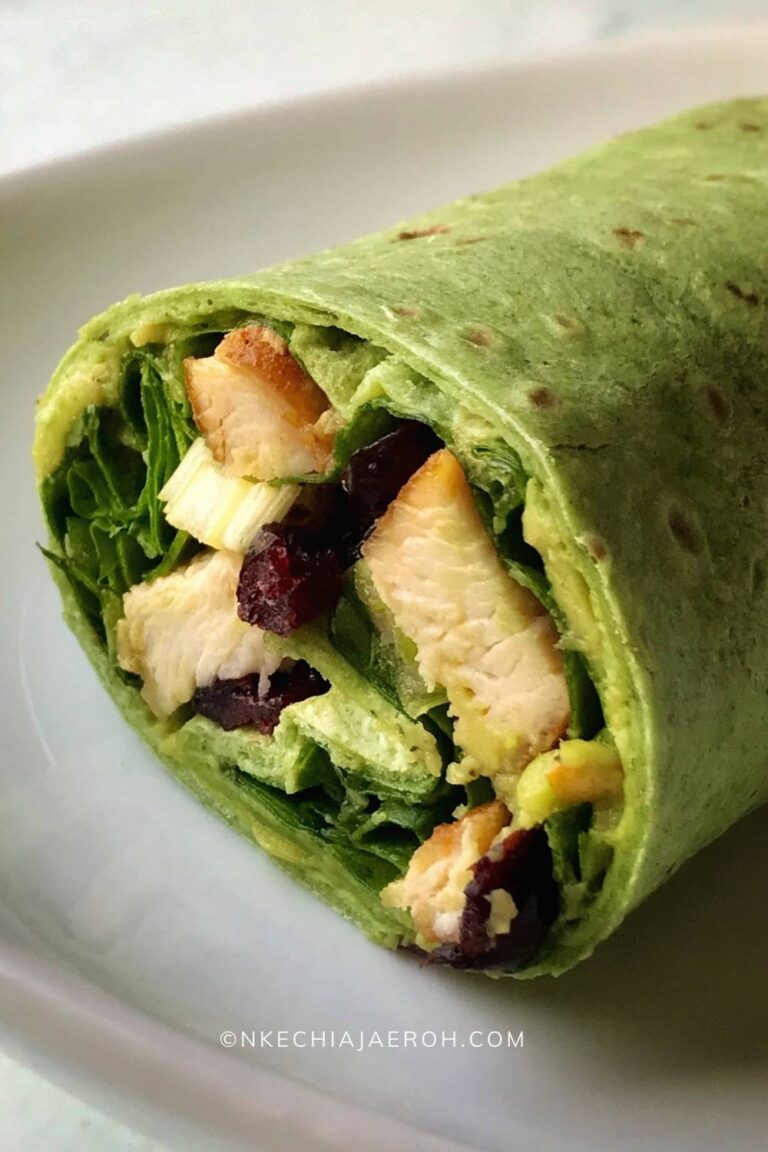 How To Make Mouth-Watering Healthy Taco Wrap - Nkechi Ajaeroh