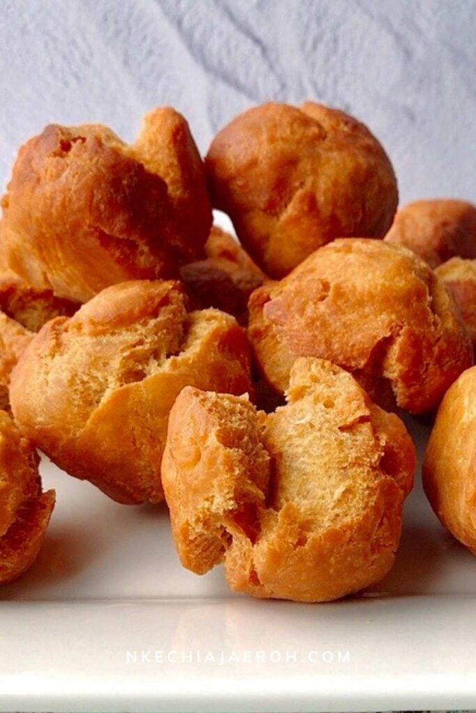 Nigerian Buns with Pumpkin (Donut Holes) - Nkechi Ajaeroh