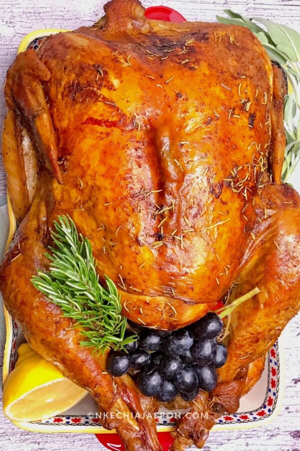 Thanksgiving Roasted Turkey Recipe — Easy and Juicy - Nkechi Ajaeroh