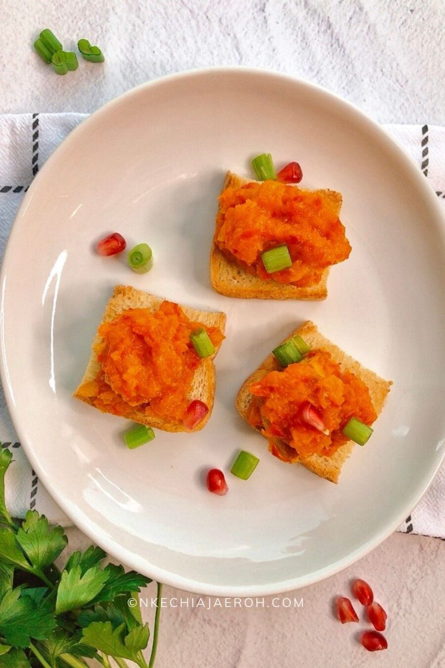 Peppered Turkey Bites on Keto-friendly Bread - Nkechi Ajaeroh