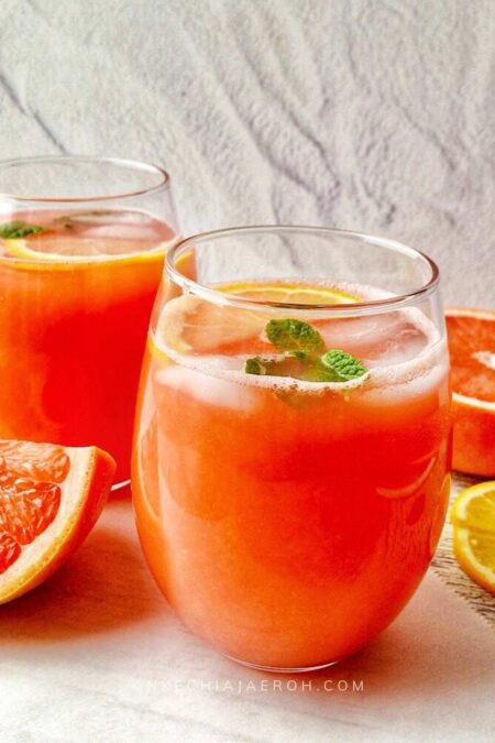 Homemade Grapefruit Juice Recipe (Grapefruit Detox) - Nkechi Ajaeroh