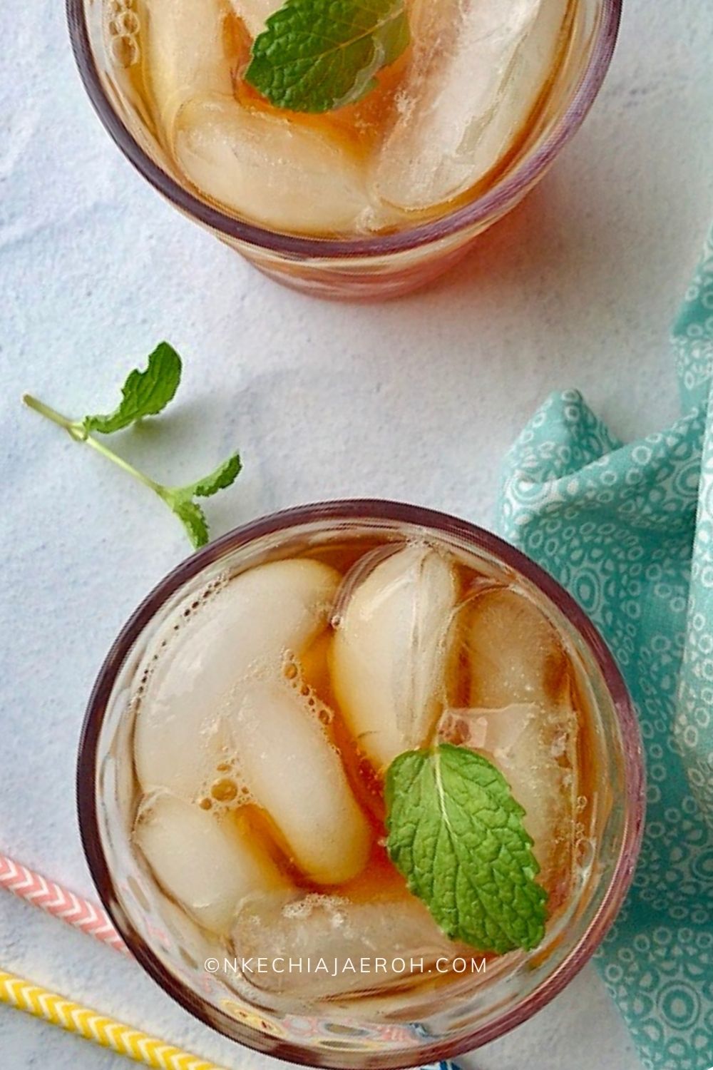 Homemade Sweet Tea Recipe without Sugar - Nkechi Ajaeroh