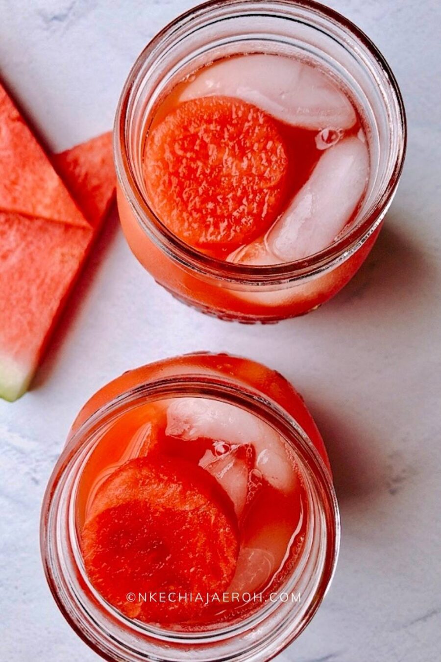 How to Make Watermelon Iced Tea at Home - Nkechi Ajaeroh