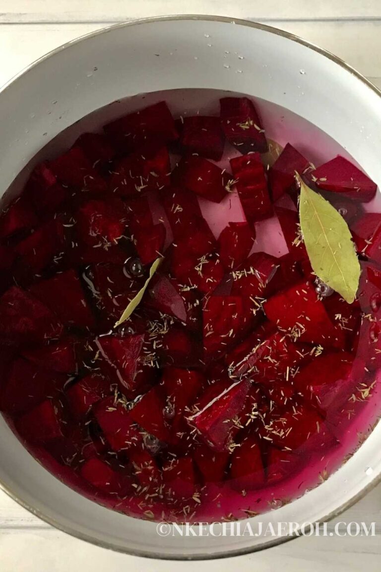 Red Beet Puree: Homemade Beetroot Purée from Scratch - Nkechi Ajaeroh