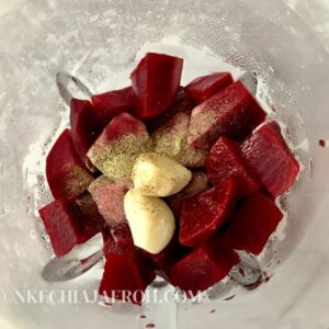 Red Beet Puree: Homemade Beetroot Purée from Scratch - Nkechi Ajaeroh