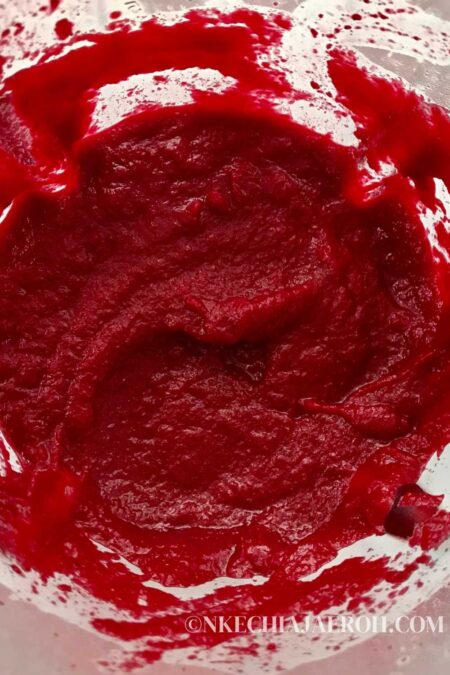 Red Beet Puree: Homemade Beetroot Purée from Scratch - Nkechi Ajaeroh