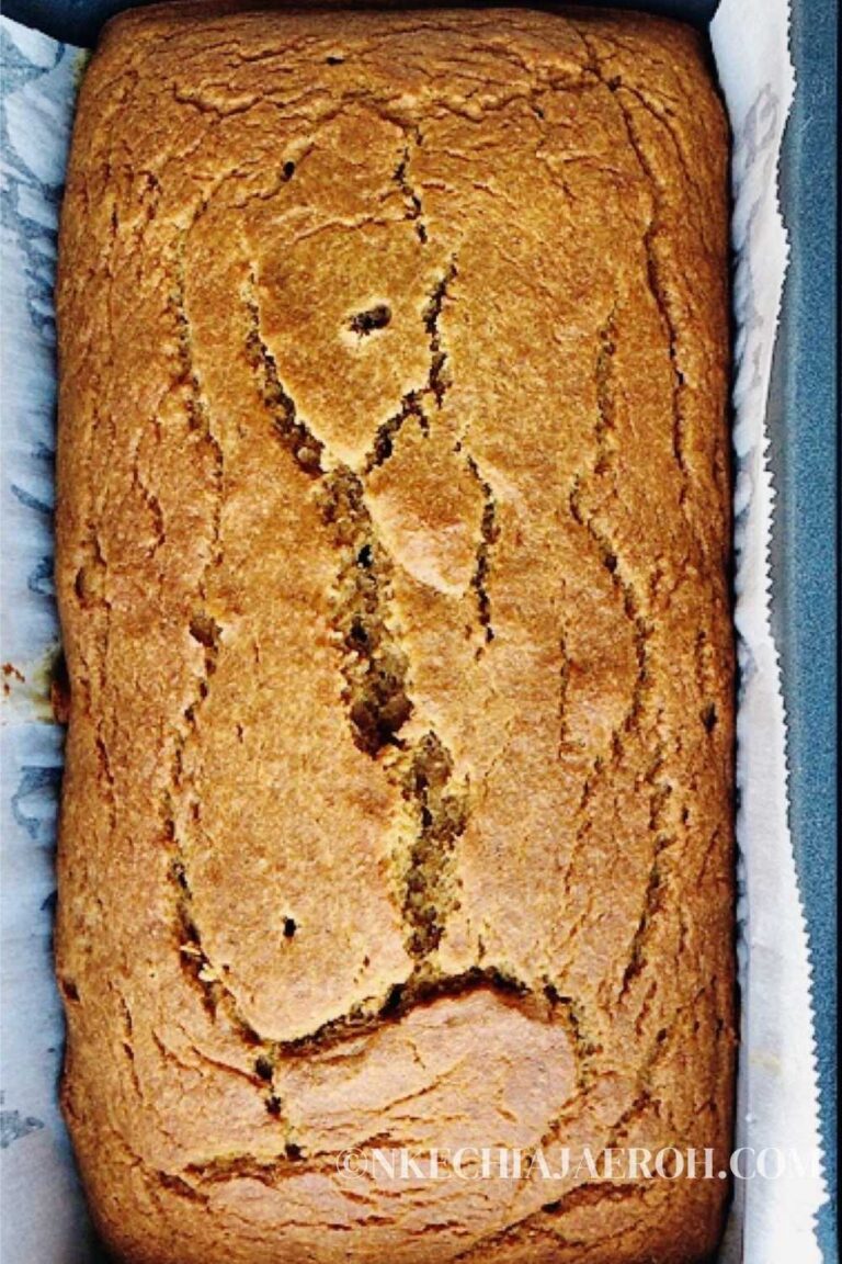 Healthy Pumpkin Bread with Fresh Pumpkin Purée - Nkechi Ajaeroh