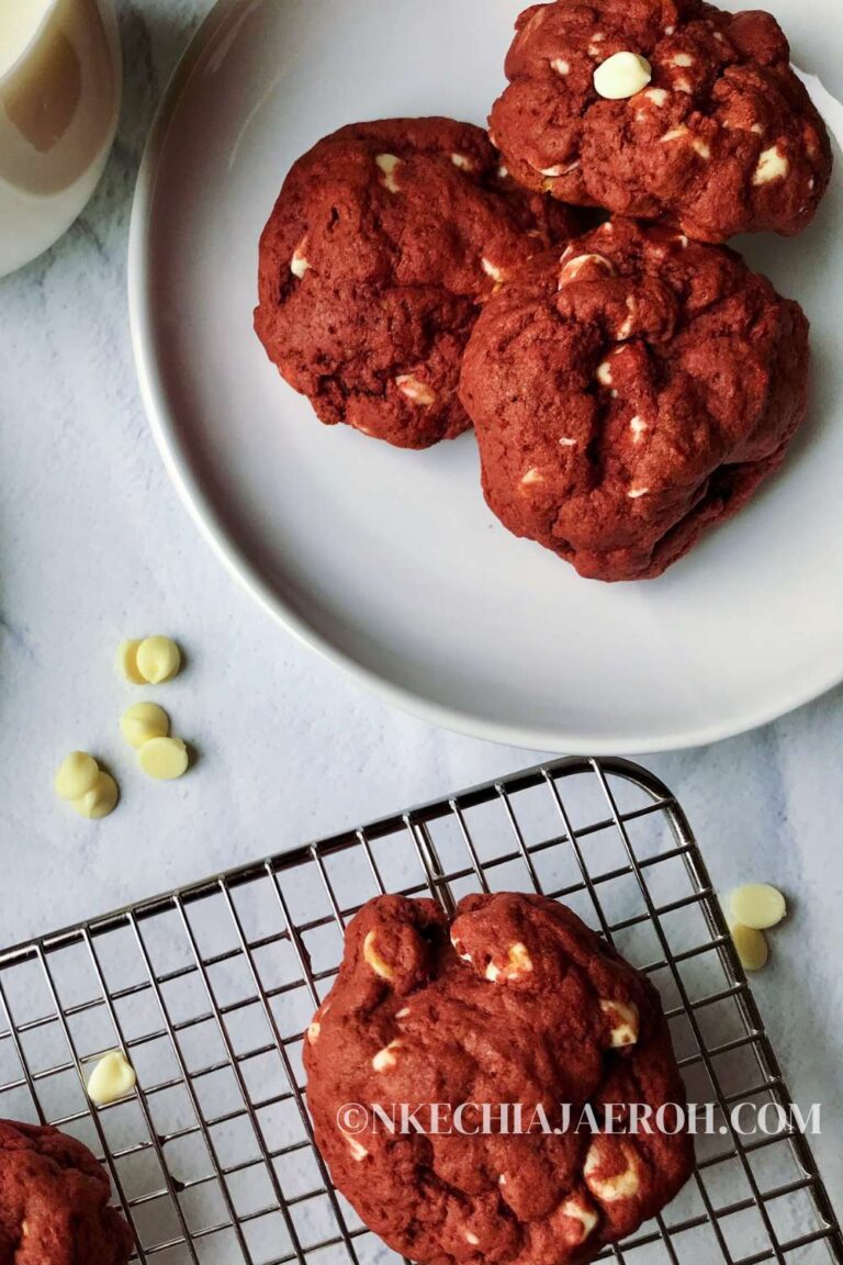Tasty Red Velvet Cookies Recipe with Beets - Nkechi Ajaeroh