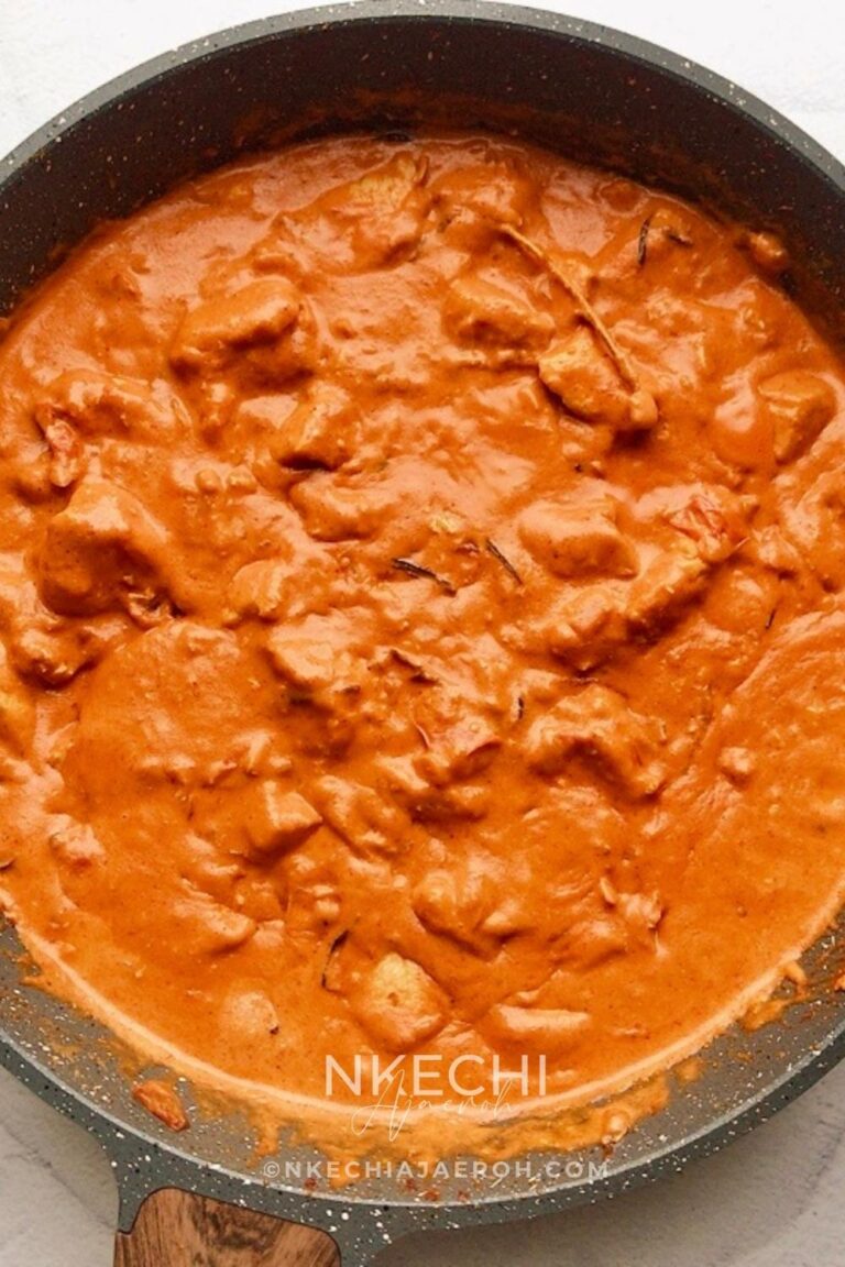 Tomato Chicken Penne Pasta Recipe (Without Cheese) - Nkechi Ajaeroh