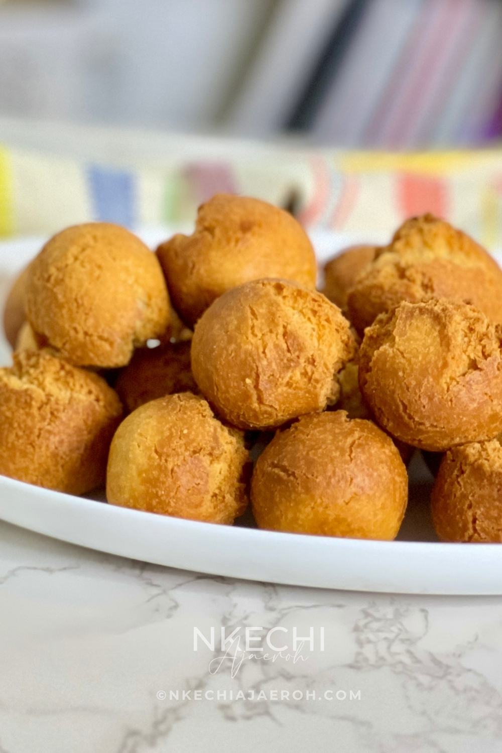 How To Make Authentic Nigerian Buns (African Buns Recipe) - Nkechi Ajaeroh