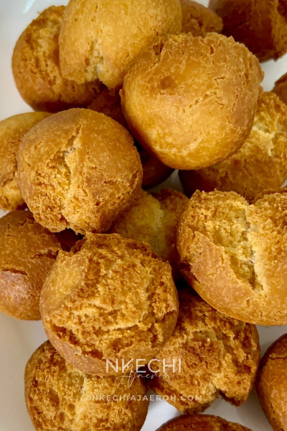 How To Make Authentic Nigerian Buns (African Buns Recipe) - Nkechi Ajaeroh