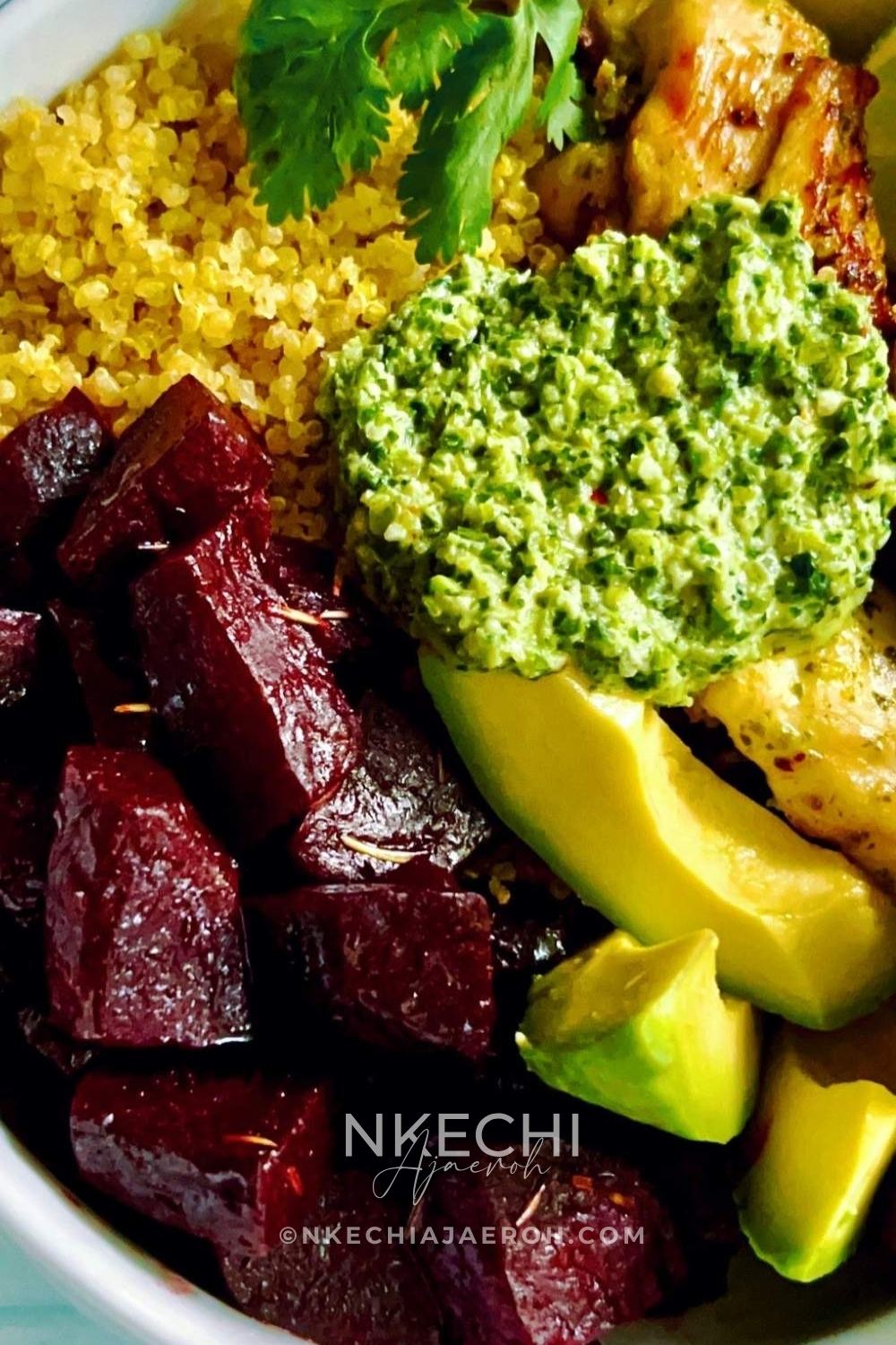 Oven-Baked Beetroot With Herbs (Juicy Roasted Beets Recipe) - Nkechi ...