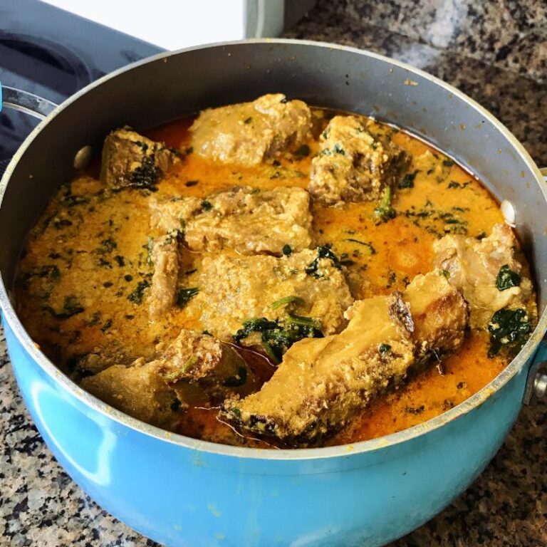Nigerian Egusi Soup Recipe (BEST African Soup) + Video! - Nkechi Ajaeroh