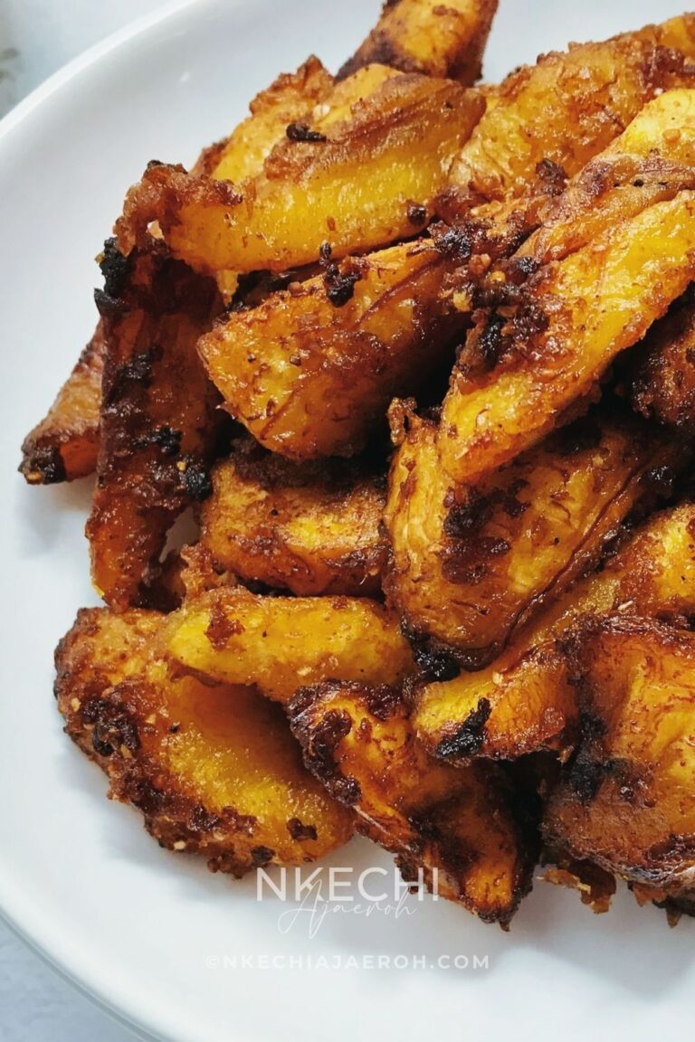 How To Make Ghanaian Spicy Fried Plantains (Kelewele) - Nkechi Ajaeroh
