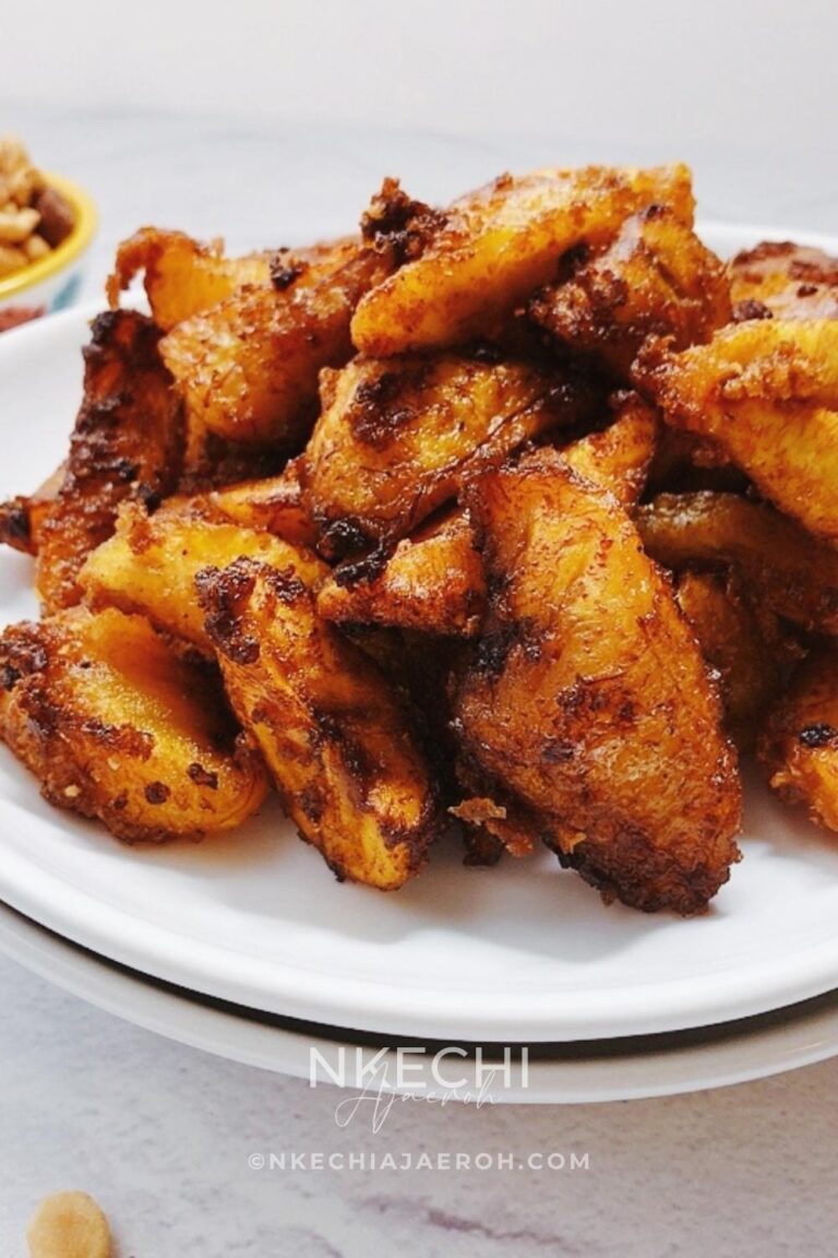 How To Make Ghanaian Spicy Fried Plantains (Kelewele) - Nkechi Ajaeroh