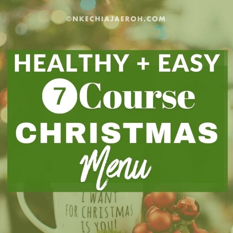 Healthy Stress Free Christmas Dinner GamePlan (with 7-Course Menu ...